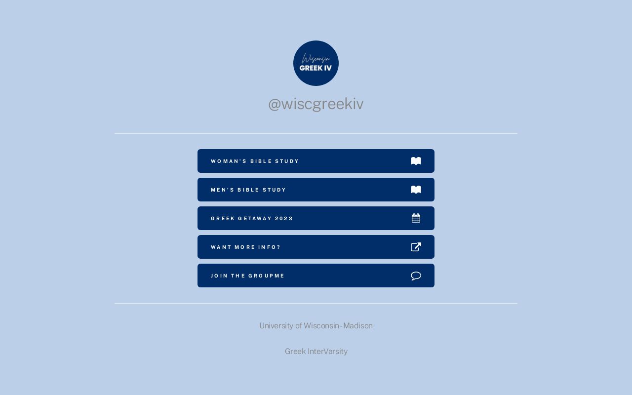 Wisconsin Greek IV